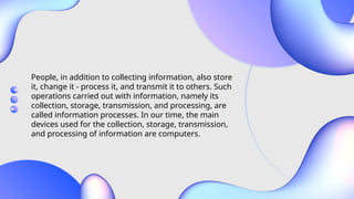 Introduction to Information: Its Sources, Uses, and Importance in ...