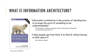 What is Information Architecture And Why Does It Still Matter? | PPT