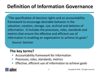 What is Information Governance | PPTX