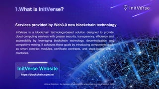 What is InitVerse.pdf | Cloud Computing | Internet