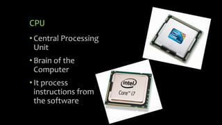 What is inside a computer | PPTX