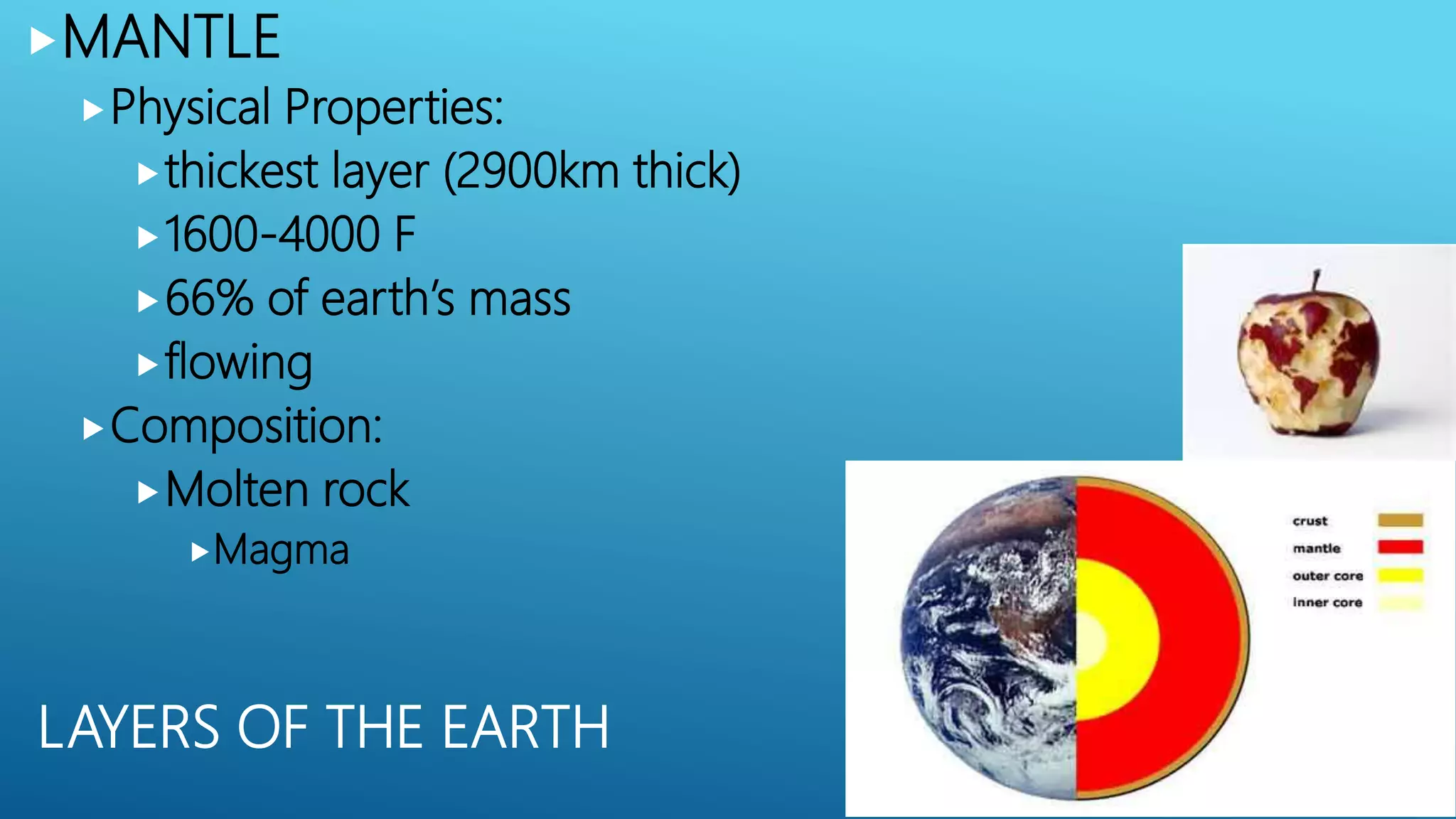 Layers of the Earth - Earth and Life Science | PPTX