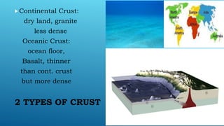 Layers of the Earth - Earth and Life Science | PPTX