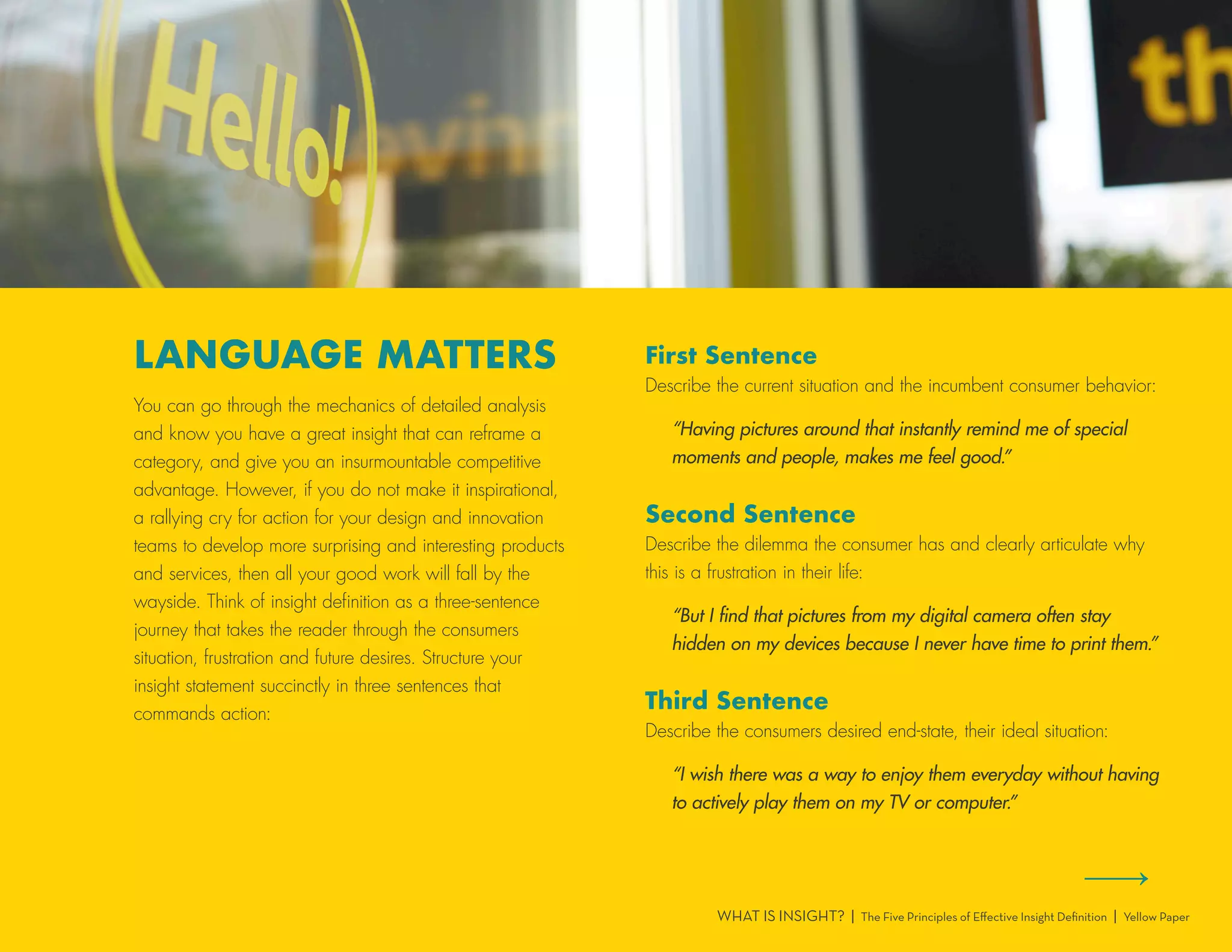 What Is Insight? The Five Principles of Effective Insight Definition | PDF