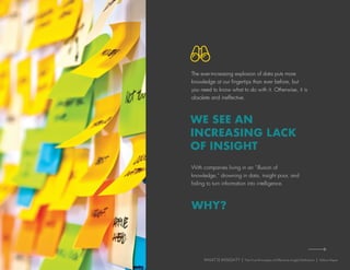 What Is Insight? The Five Principles of Effective Insight Definition | PDF