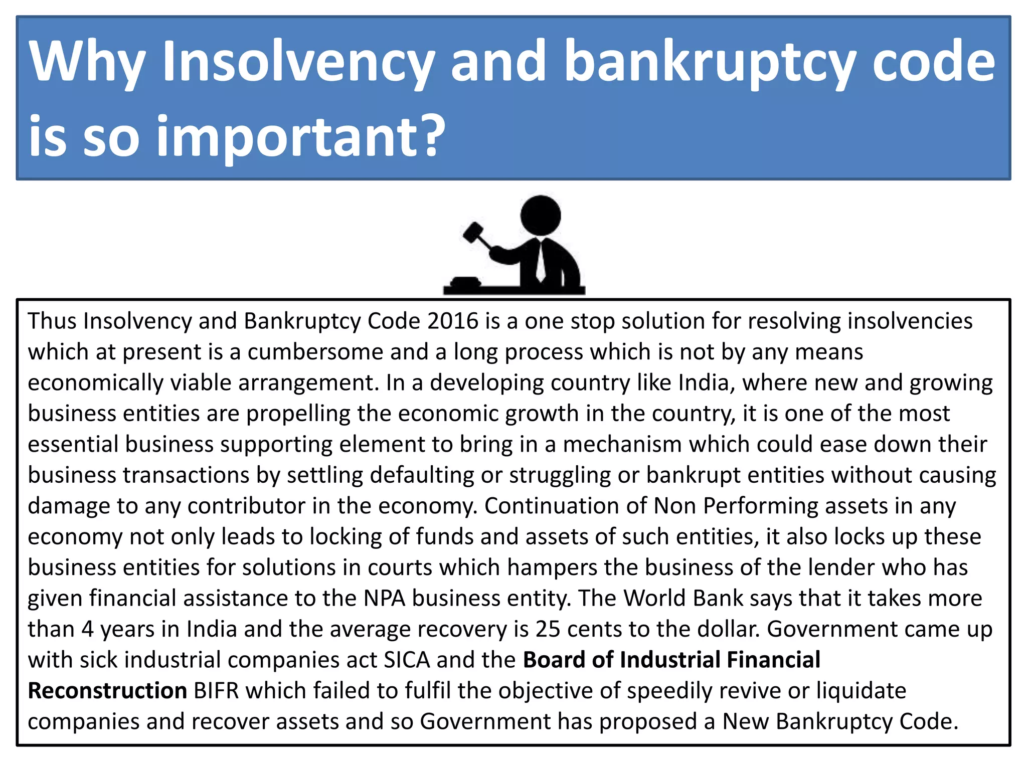 What is insolvency | PPTX