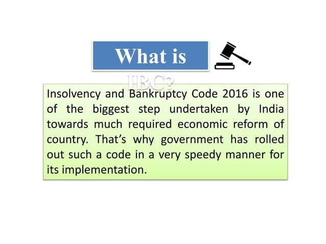 What is insolvency | PPTX