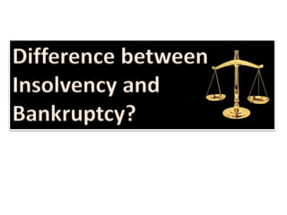 What is insolvency | PPTX