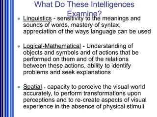 What is intelligence | PPT