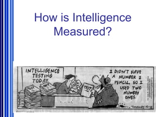 What is intelligence | PPT