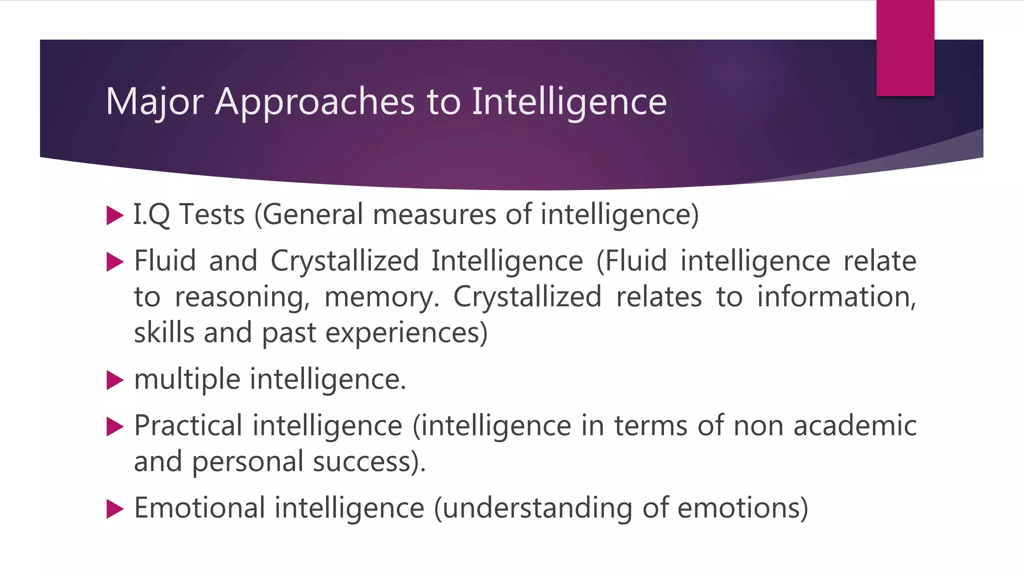 What is intelligence | PPT