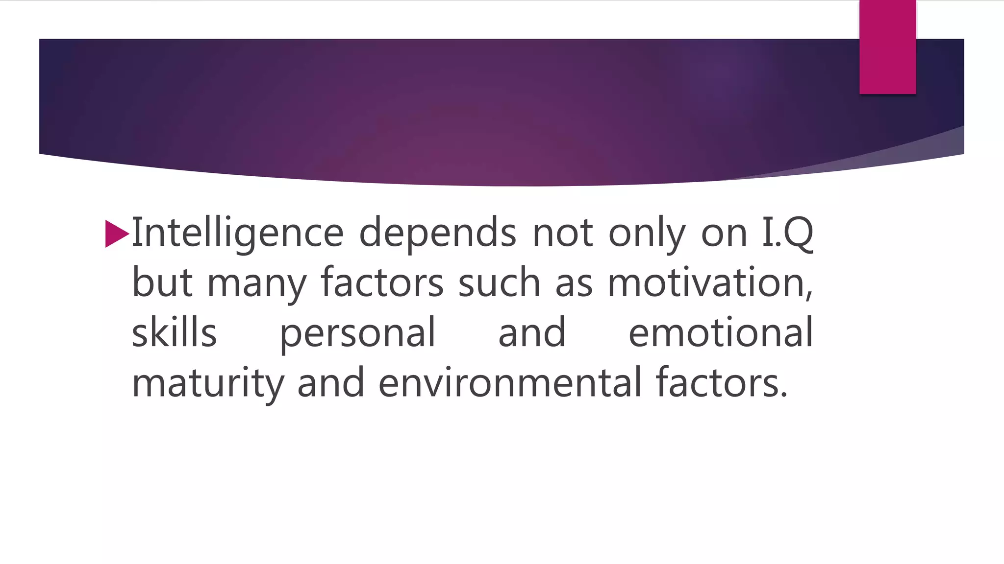 What is intelligence | PPT