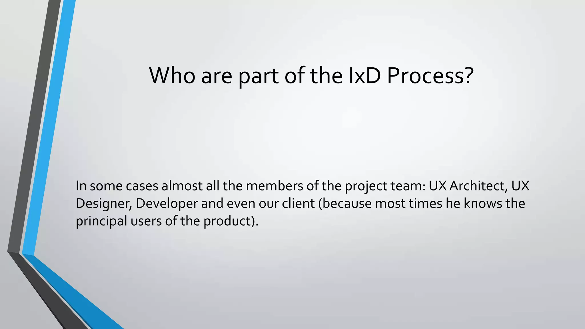 What is interaction design (IxD) | PPT