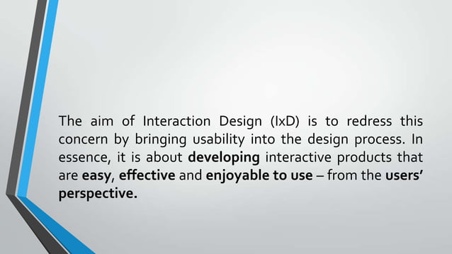 What is interaction design (IxD) | PPT