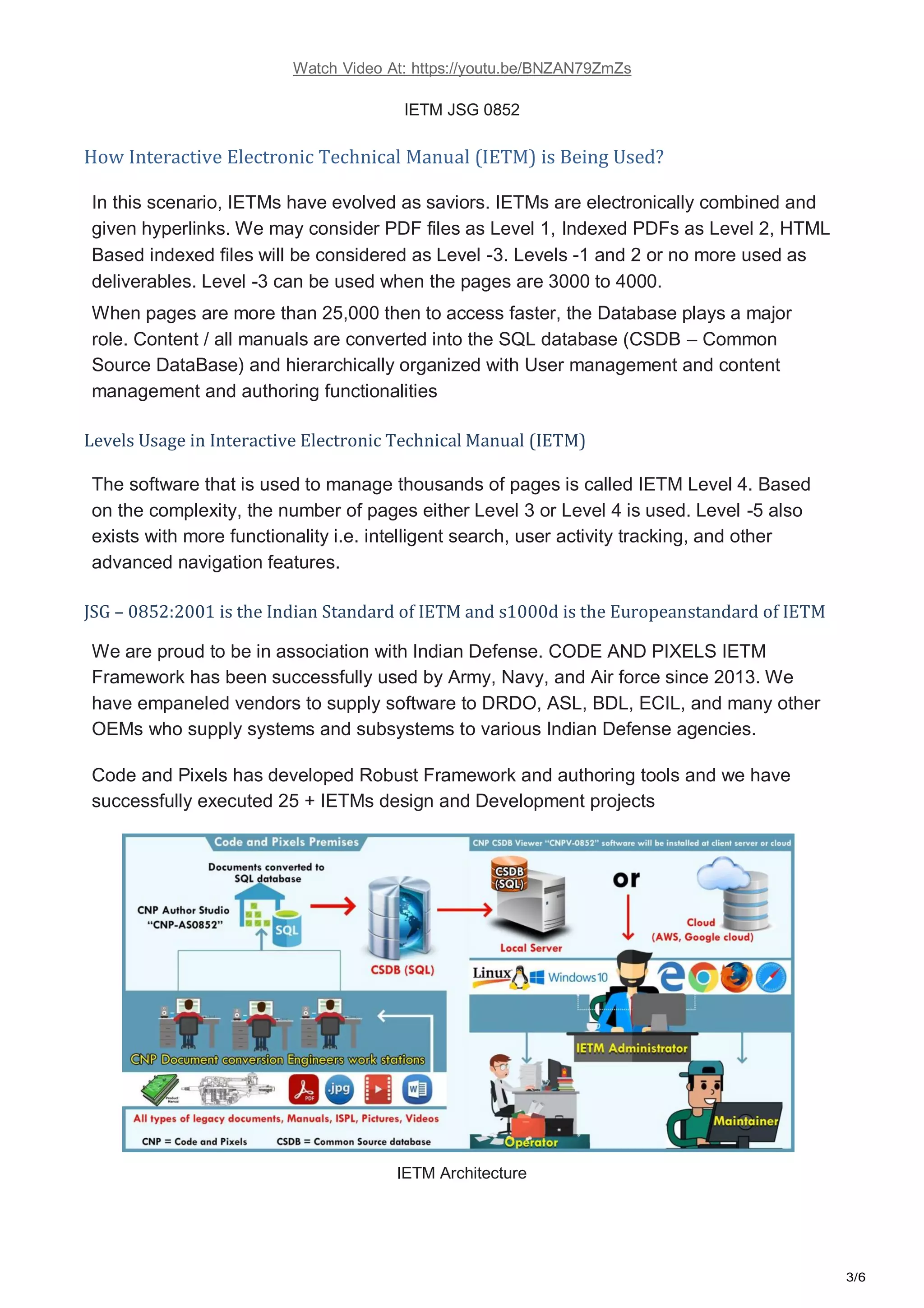 What is Interactive Electronic Technical Manual IETM and How Does it ...