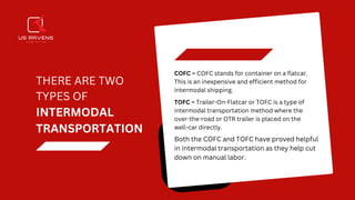 Types of Intermodal Transportation | PPTX