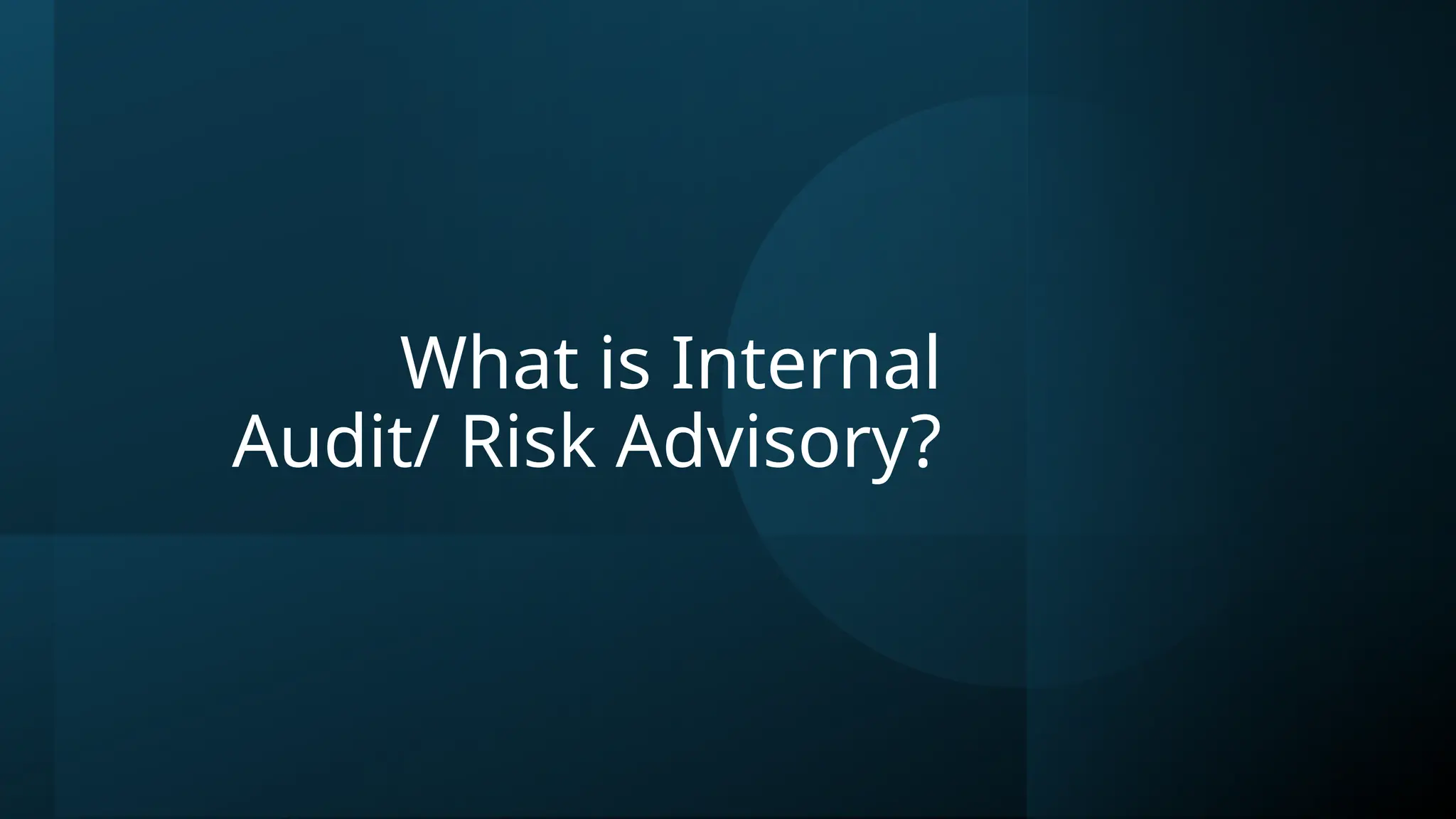 What is Internal Audit how to perform internal | PPT