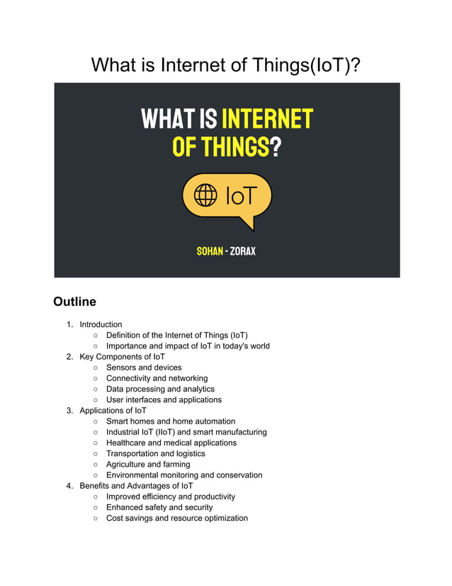 What is Internet of Things(IoT).pdf