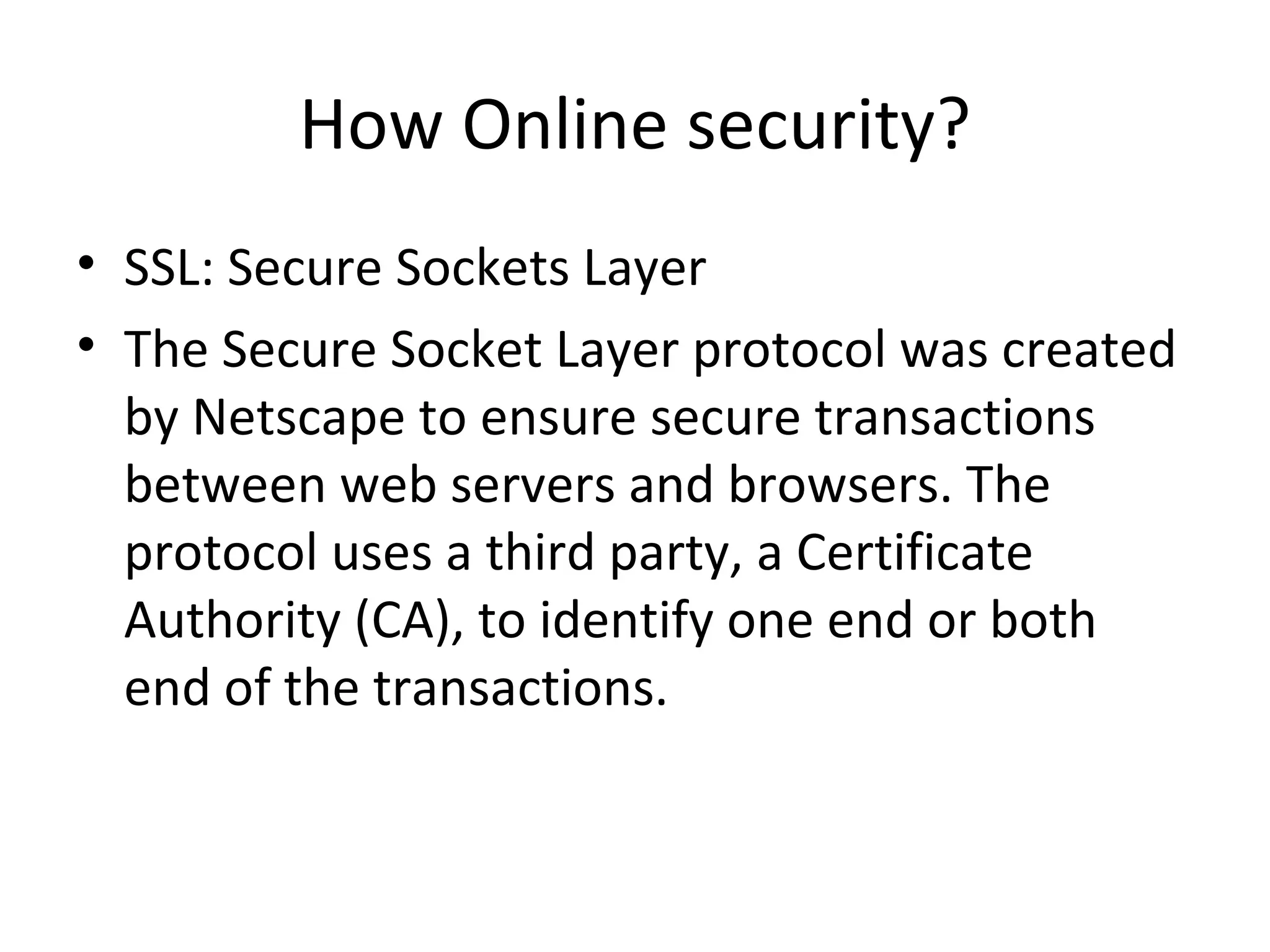 What Is Internet Security | PPT