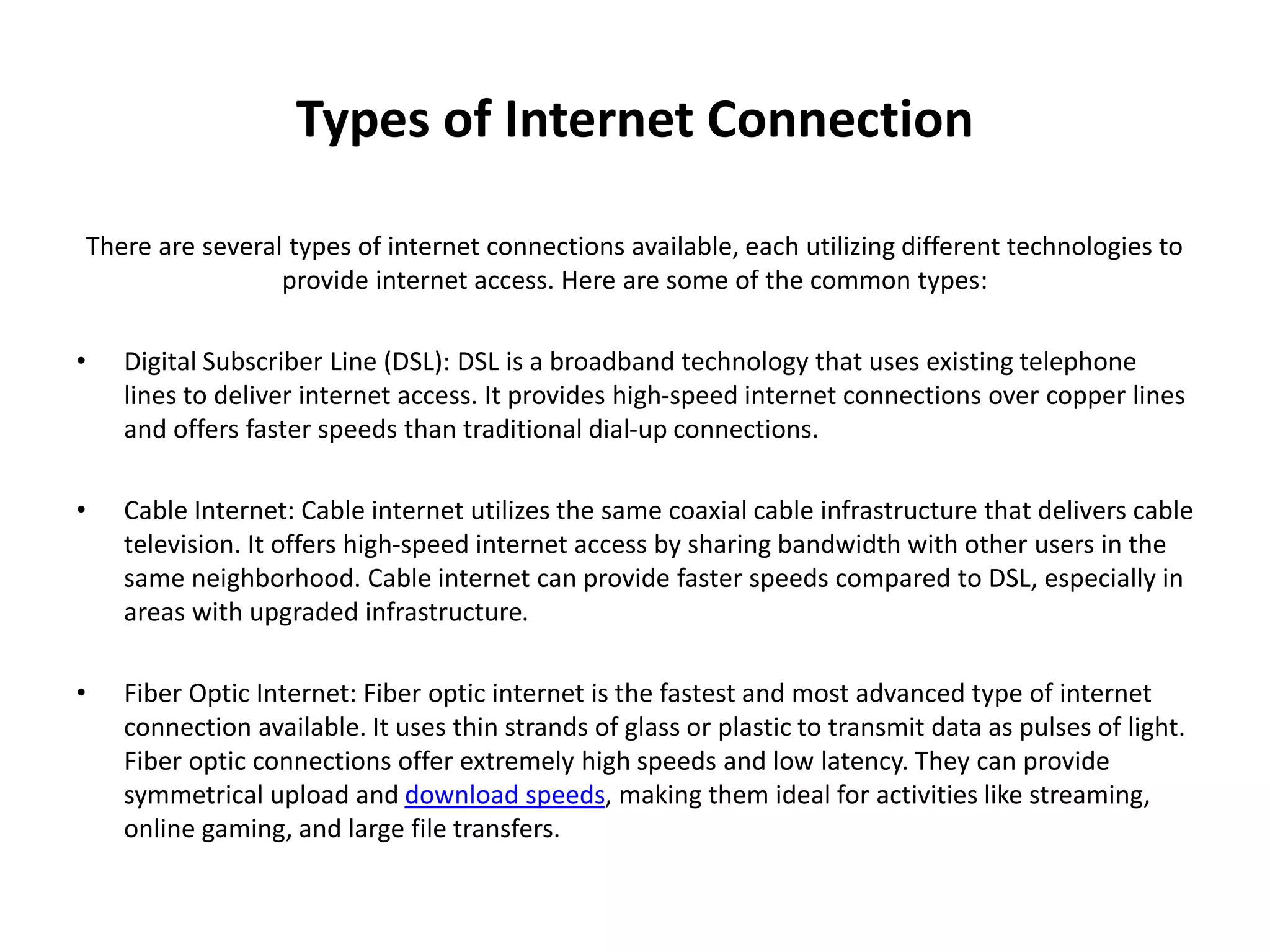 Check Internet Speed Test | PPTX