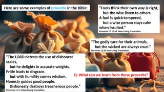 What is in the Bible simple overview free lesson plan OLD VERSION | PPTX
