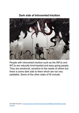 What is introverted intuition, dark side and benefits of introverted ...