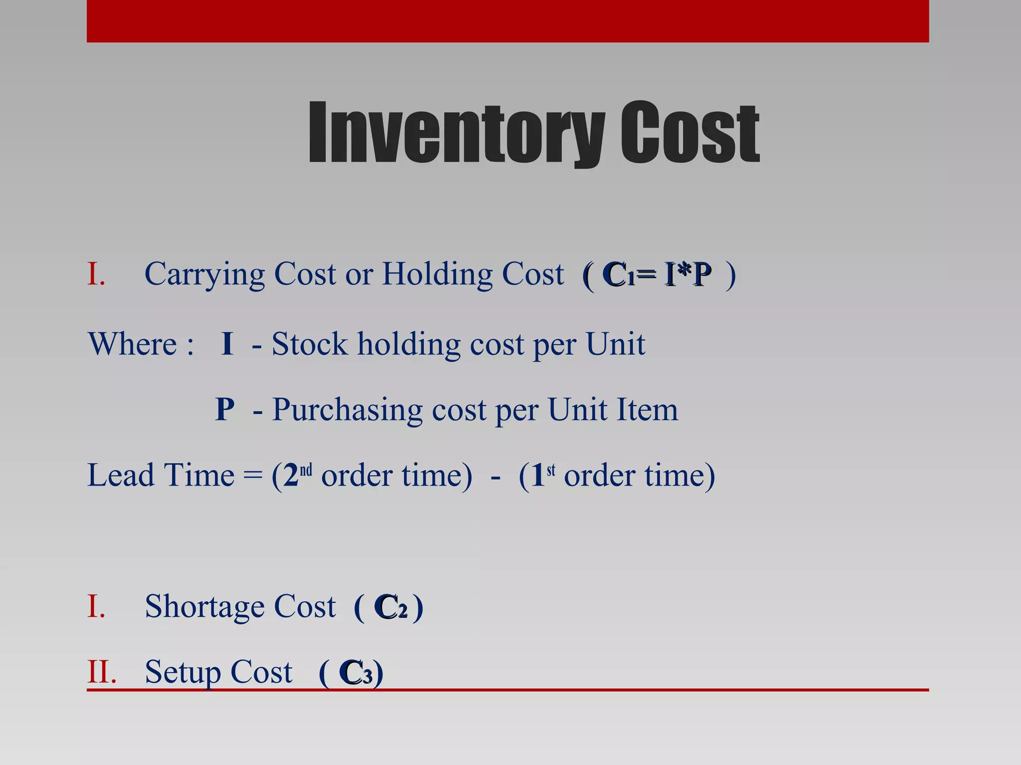 What is inventory | PPT | Logistics | Business