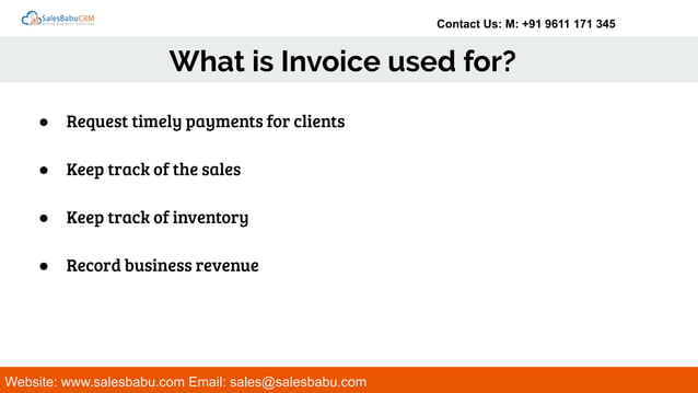 What is invoice definition, meaning and more.. | PDF
