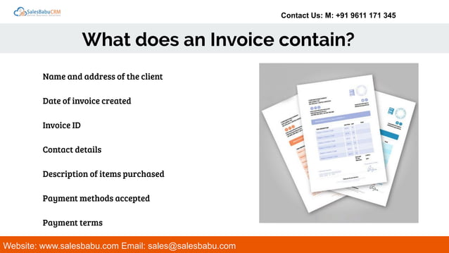 What is invoice definition, meaning and more.. | PDF