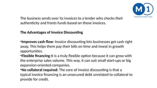 What is Invoice Discounting How it Works, Meaning & Advantages.pptx
