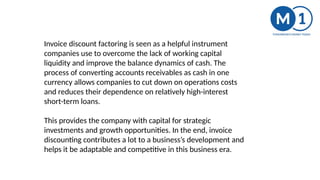 What is Invoice Discounting How it Works, Meaning & Advantages.pptx