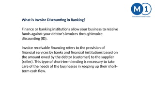 What is Invoice Discounting How it Works, Meaning & Advantages.pptx