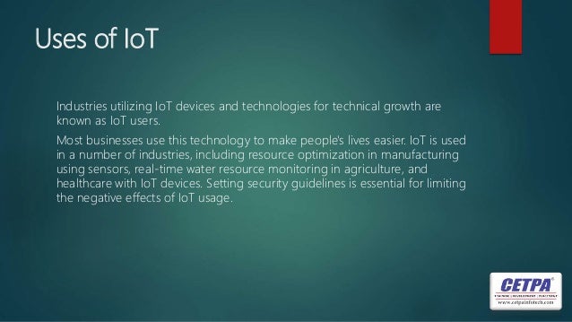 What is IoT? An Overview of IoT | PPTX