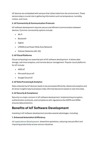 What Is IoT Software Development? Everything You Need to Know | PDF