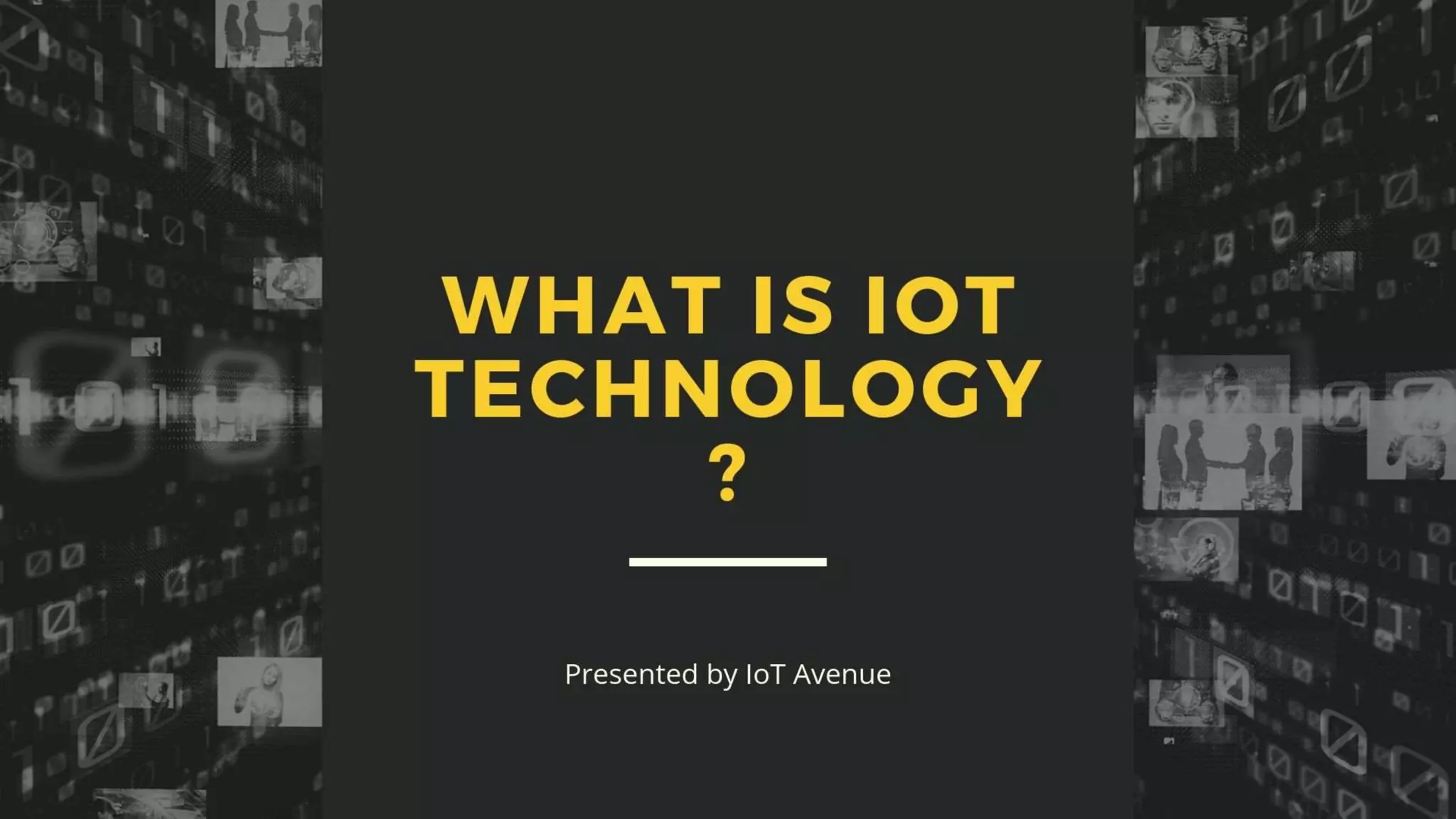 What is iot technology? | PPTX