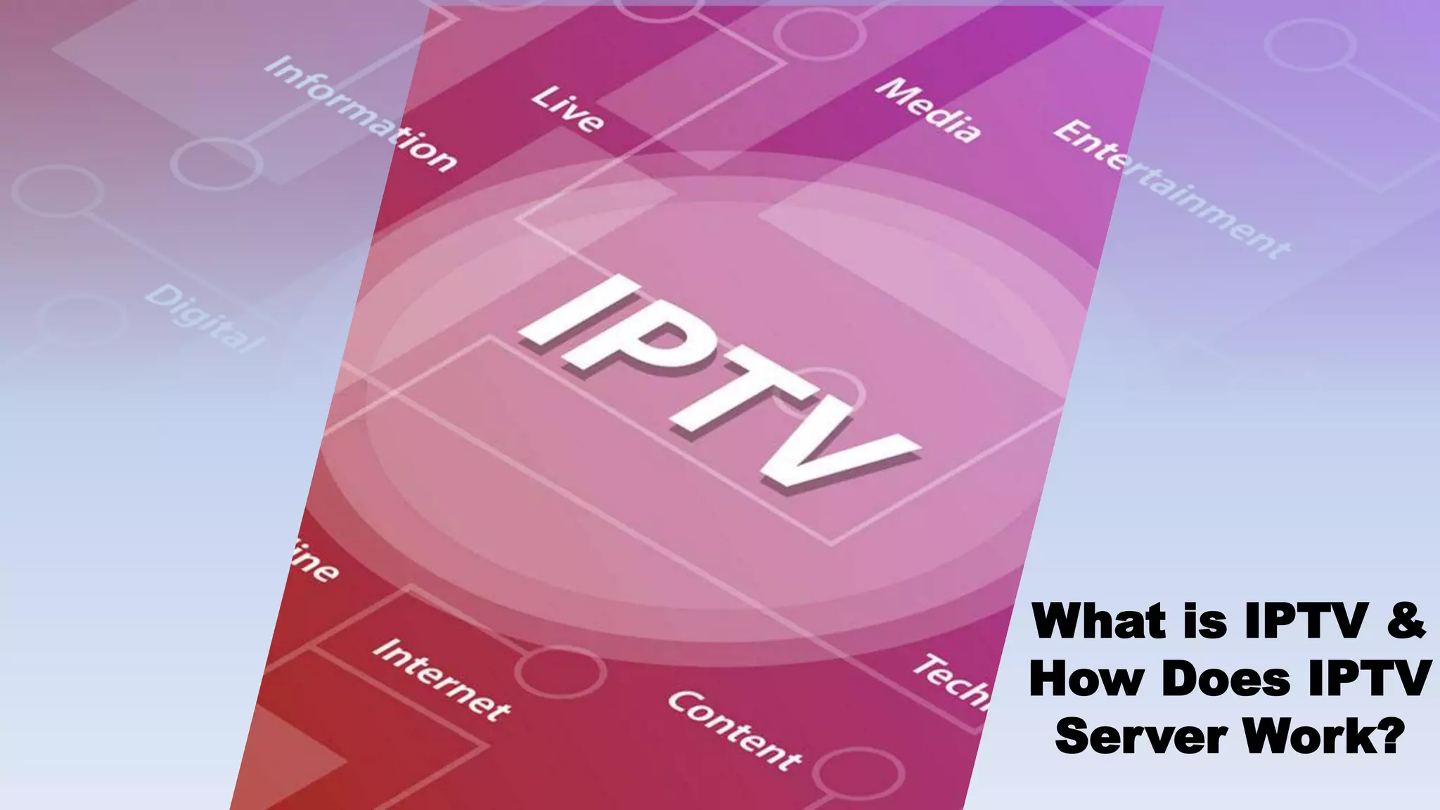 What is IPTV & How Does IPTV Server Work | PPT