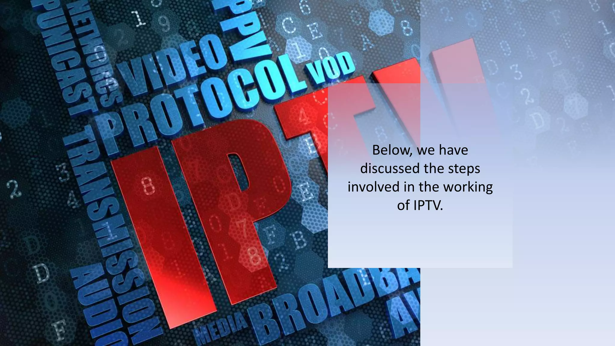 What is IPTV & How Does IPTV Server Work | PPT