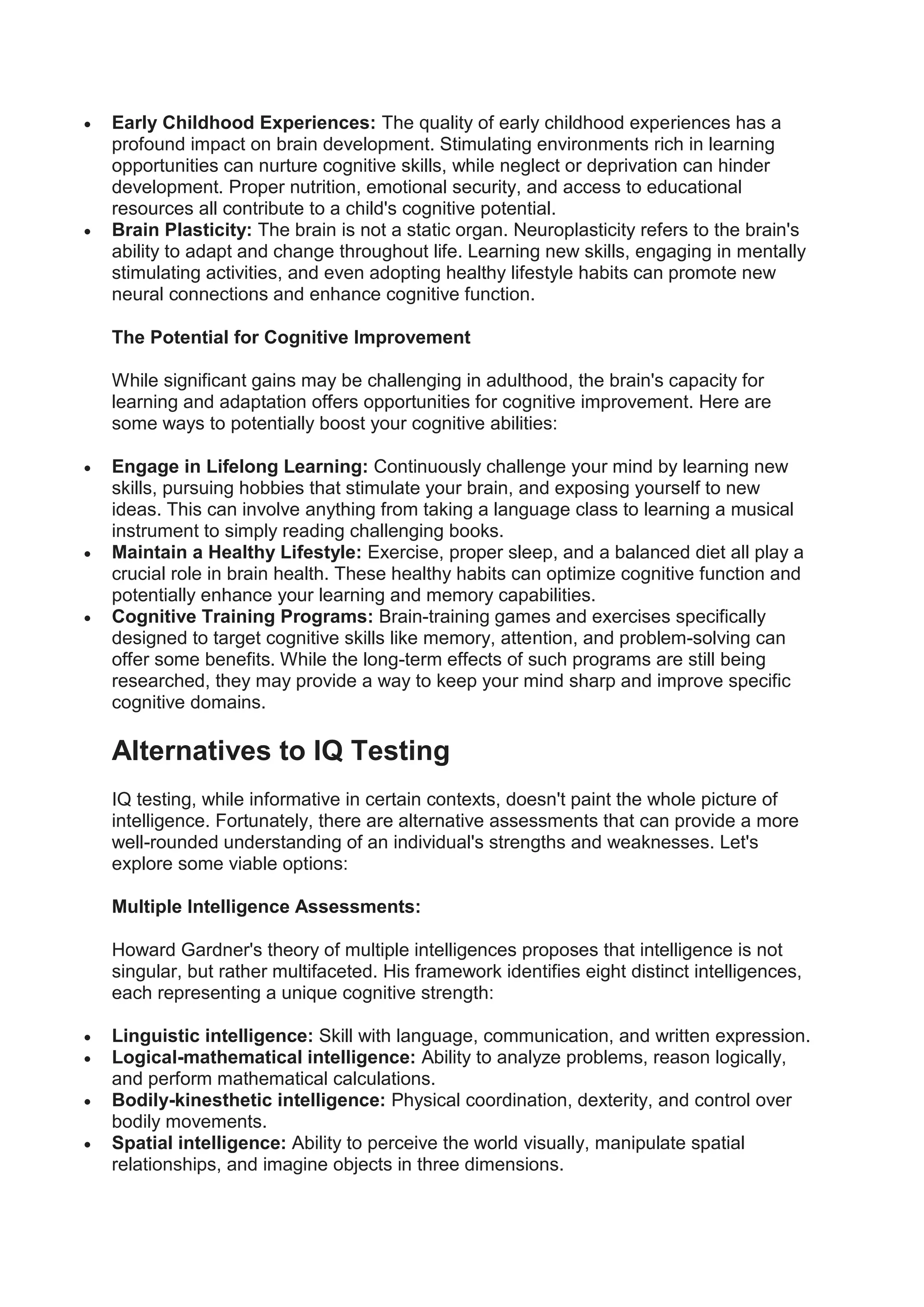 What is an IQ testing | IQ Score | IQ Level | PDF