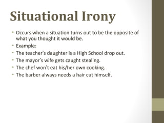 What is irony power point | PPT