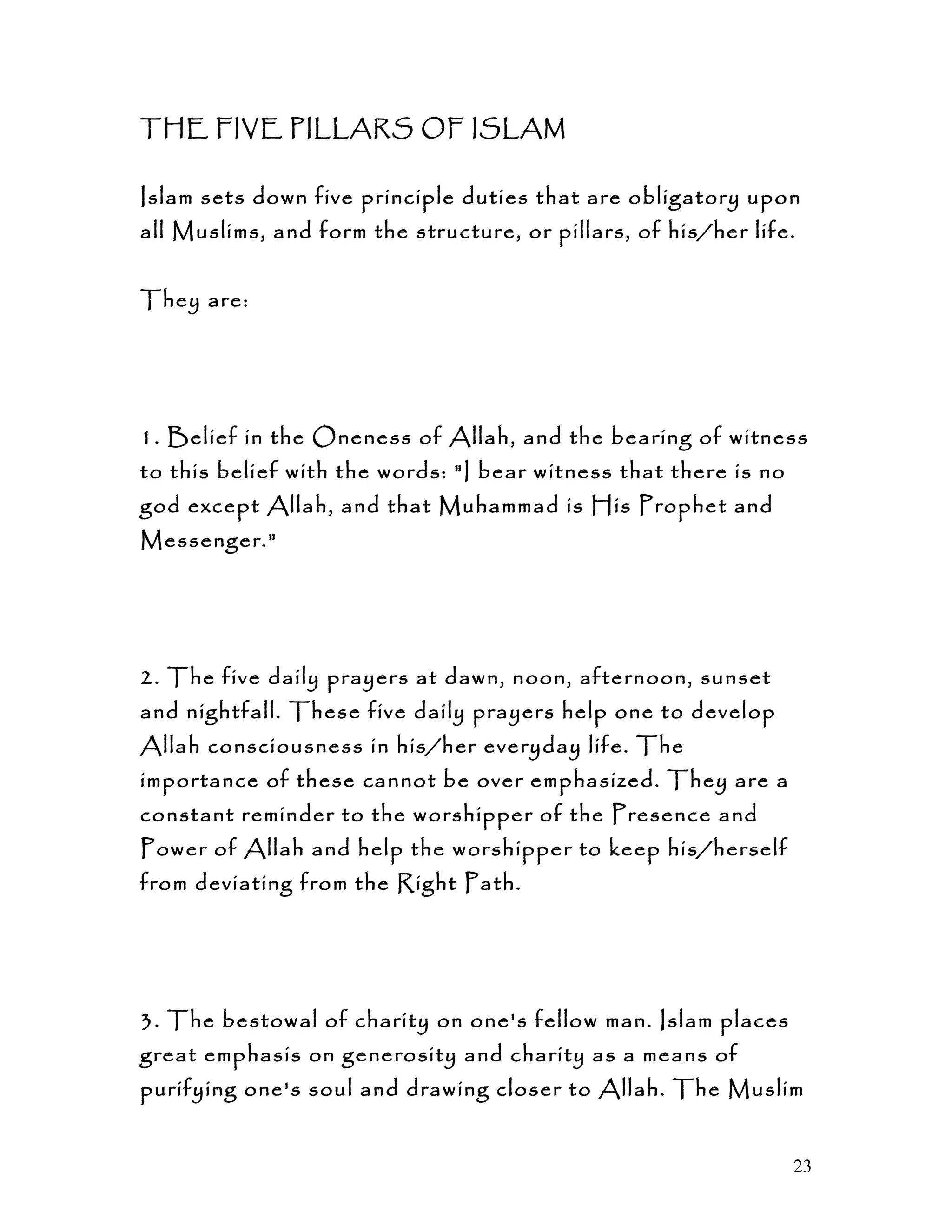What is islam | DOC