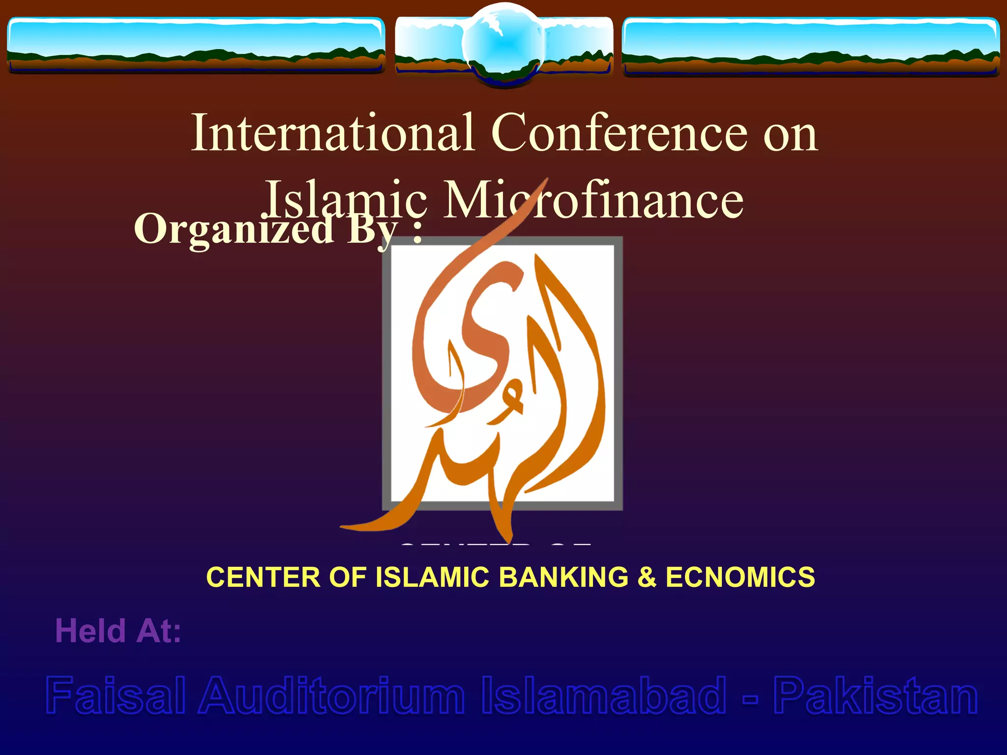 What is islamic micro finance by qazi abdul samad | PPT