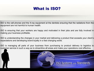 What is ISO? | PDF | Business | Business and Finance