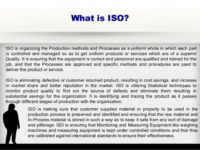 What is ISO?