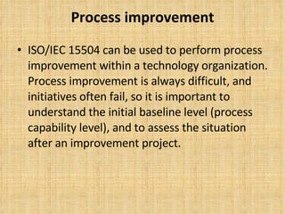 ISO/IEC 15504 | PPT