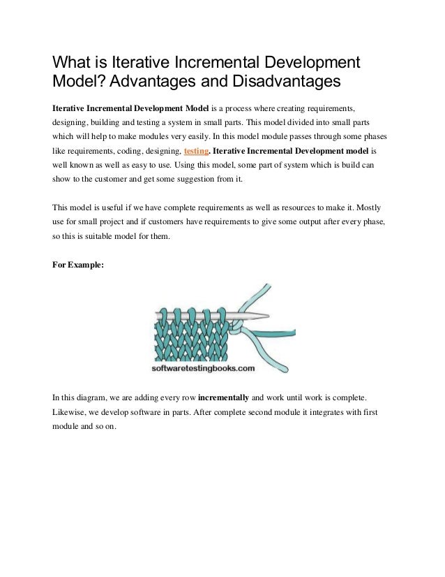 What Is Iterative Incremental Development Model 