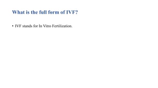 What is IVF? Learn the complete process, benefits, and success rate of ...