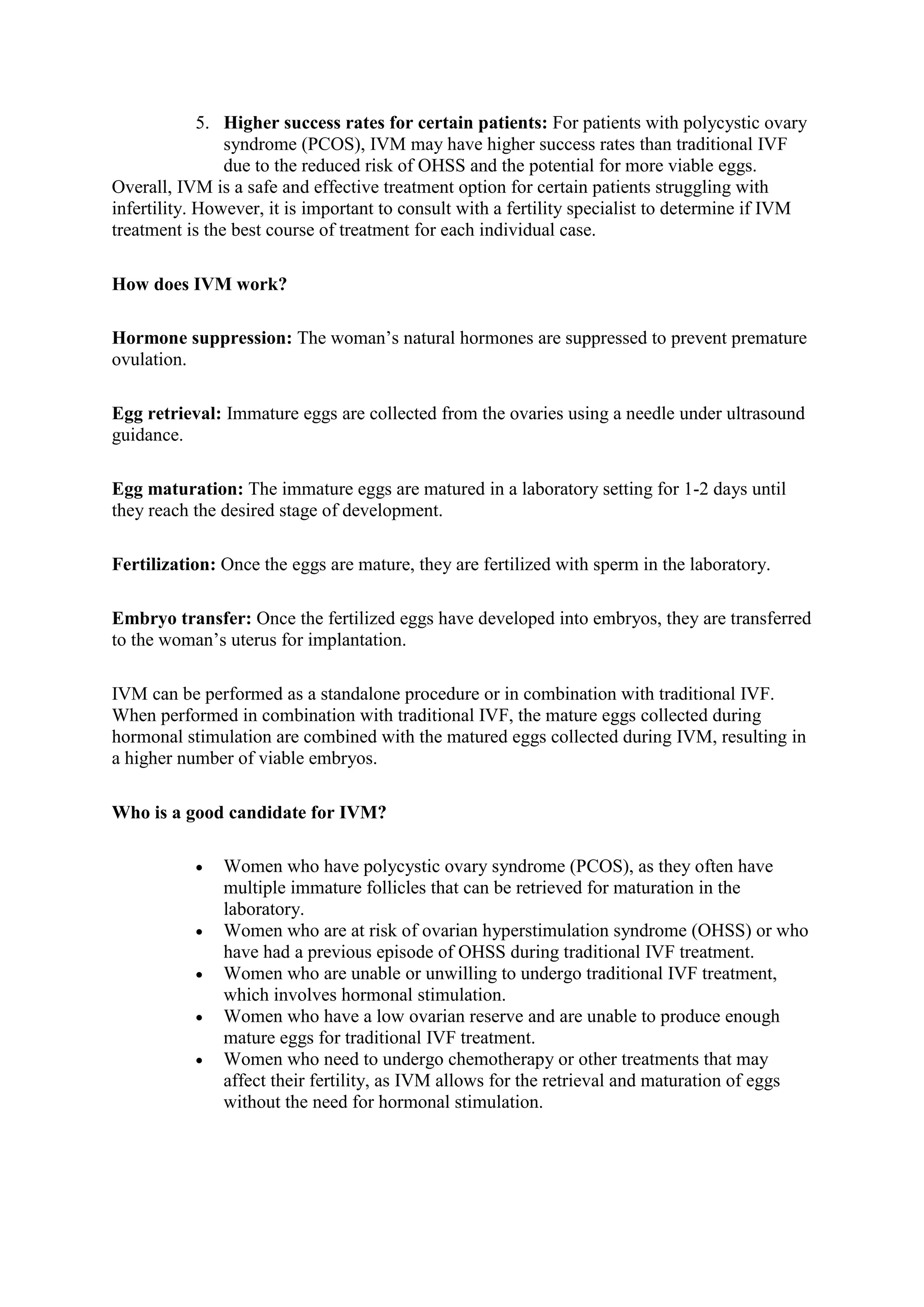 What is IVM – In Vitro Maturation of Oocytes.docx