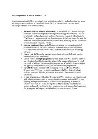 What is IVM – In Vitro Maturation of Oocytes.docx