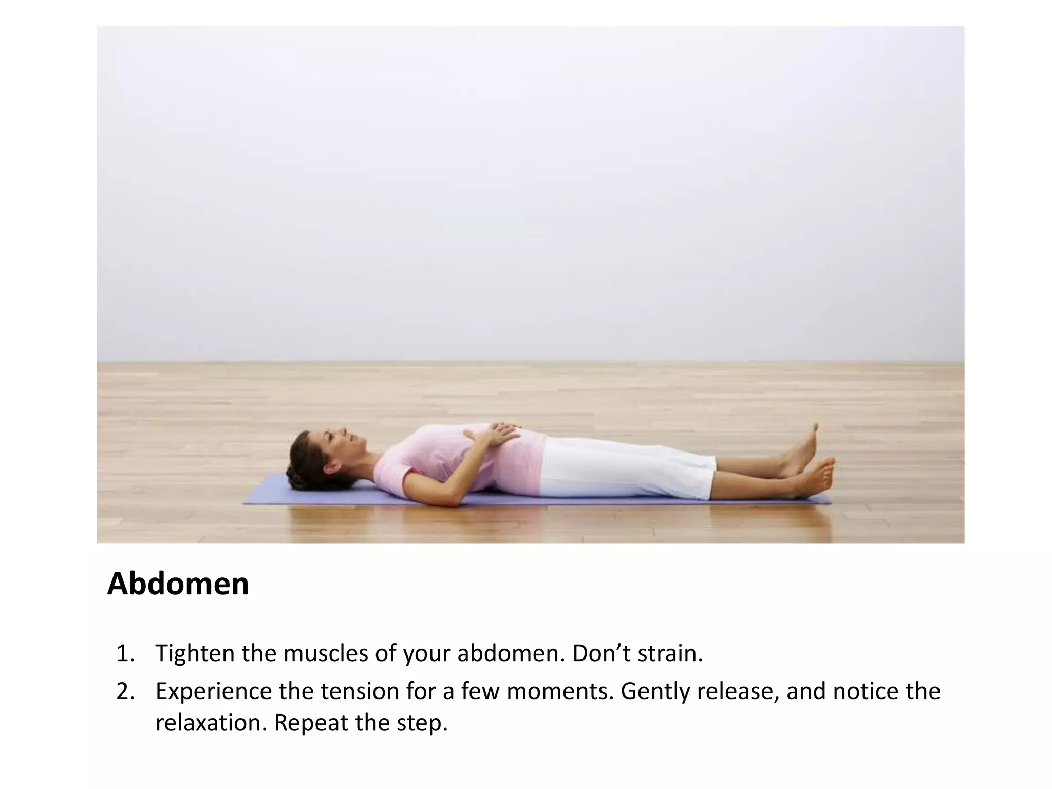 What is jacobson's relaxation technique | PDF