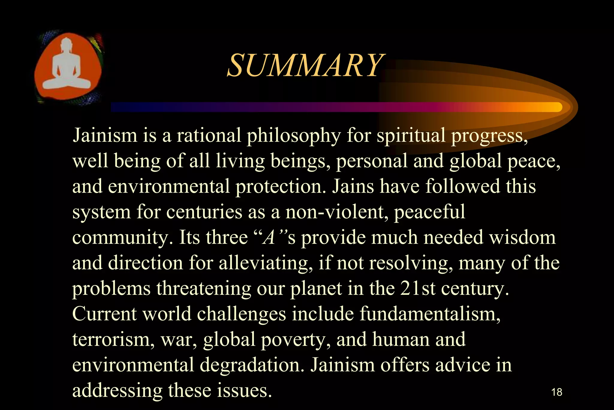 What is jainism 2009 | PPT